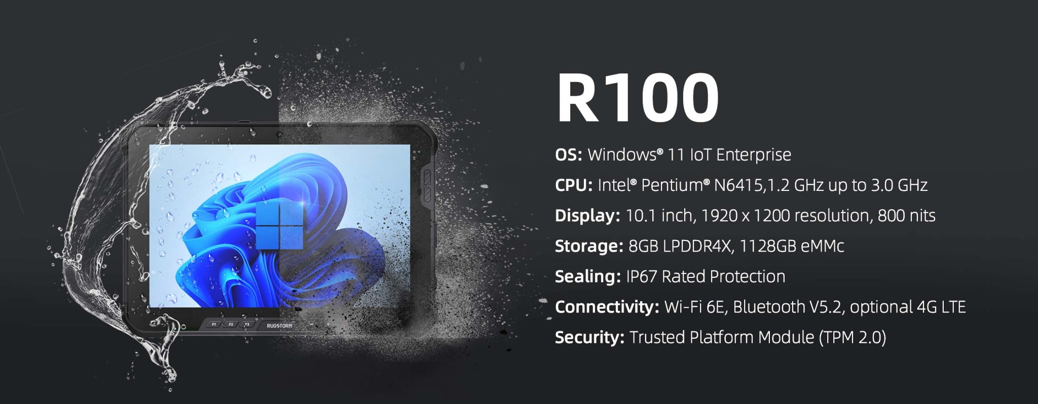 Rugstorm R100: The Cost-Effective Rugged Tablet Solution for Demanding ...