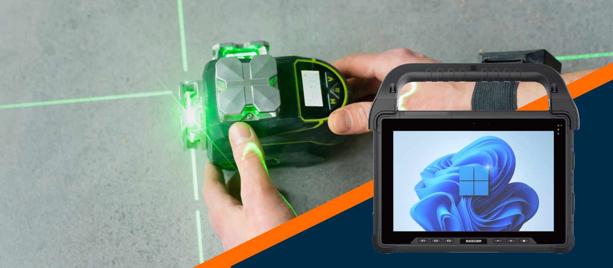 3D Laser Scanning with Rugstorm Rugged Tablets